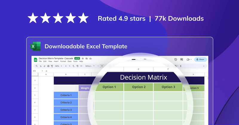 Decision Matrix Template