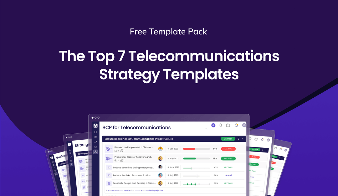 The Top 7 Telecommunications Strategy Templates