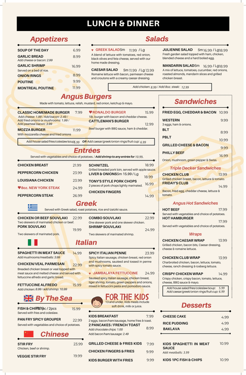 Tony's Family Diner