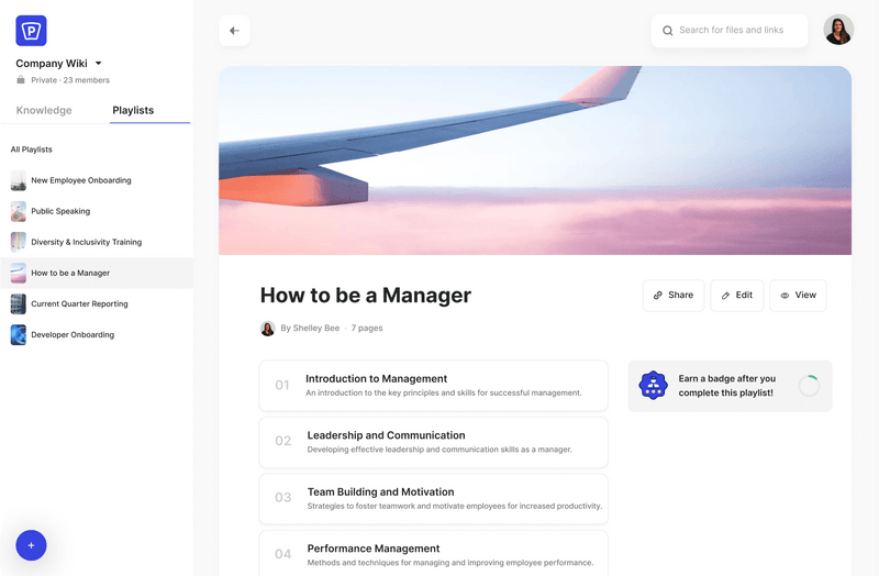 Pilot - Wiki and Knowledge Base for Google Drive Teams