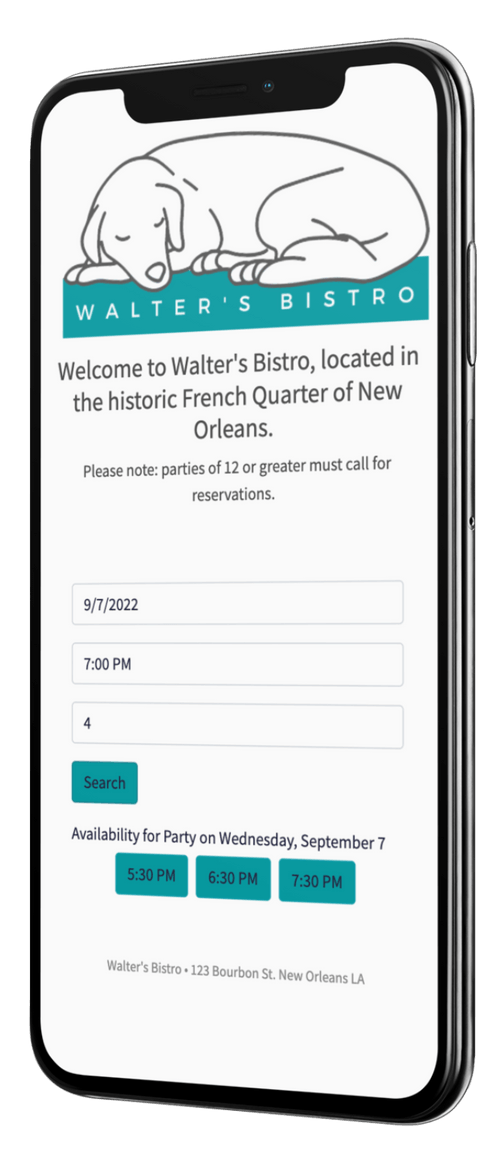Full Service Restaurant Waitlist & Reservations App | TablesReady
