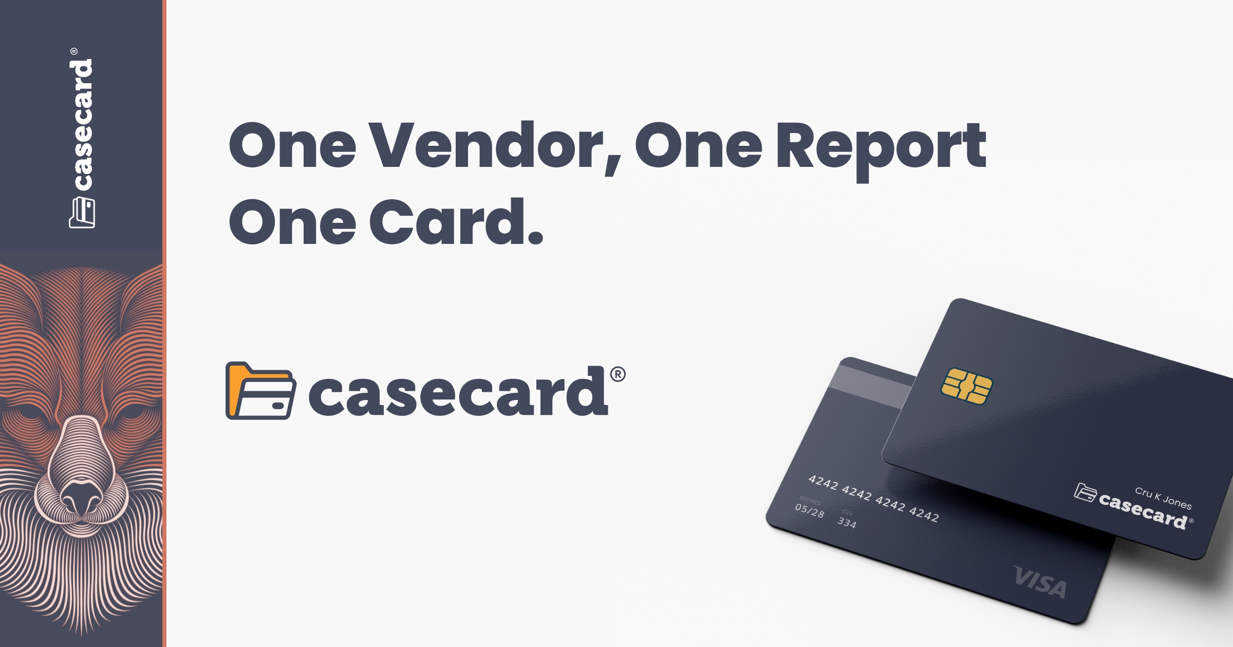 Casecard – One Vendor, One Report, One Card