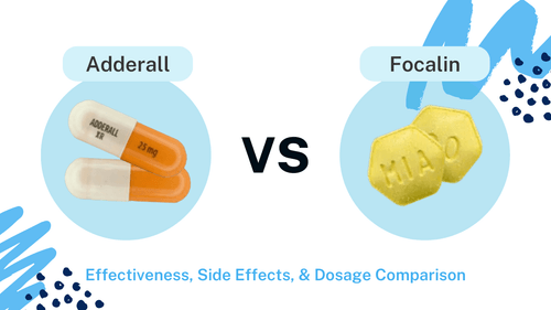 Dexedrine vs. Adderall: Side Effects, Dosage, and Which ADHD Med Is ...
