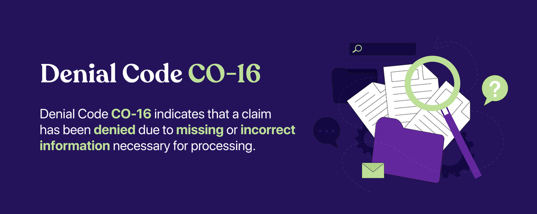 CO 16 Denials: Causes & Solutions for PT Clinics | SPRY