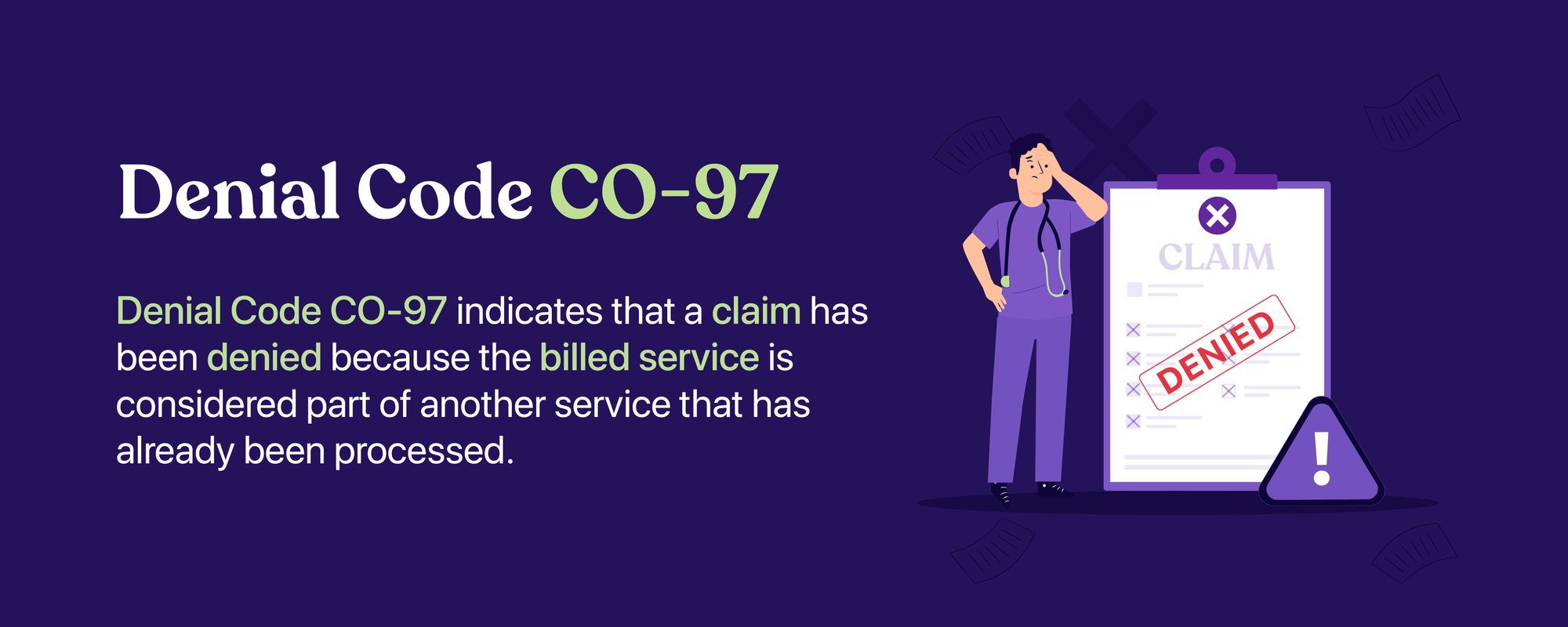 co 97 denial code description