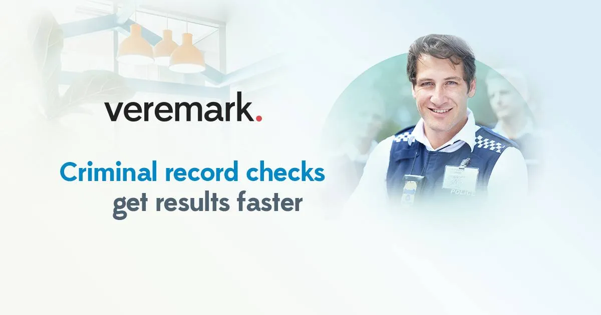 Criminal record checks - Veremark