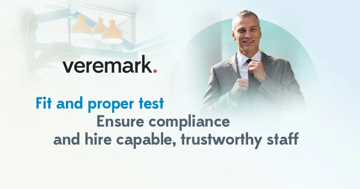 Fit and Proper Tests - Veremark