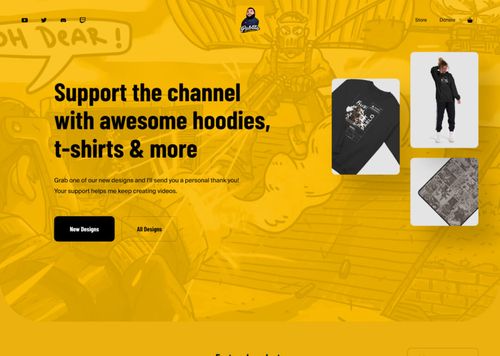 Fourthwall | Website Builder