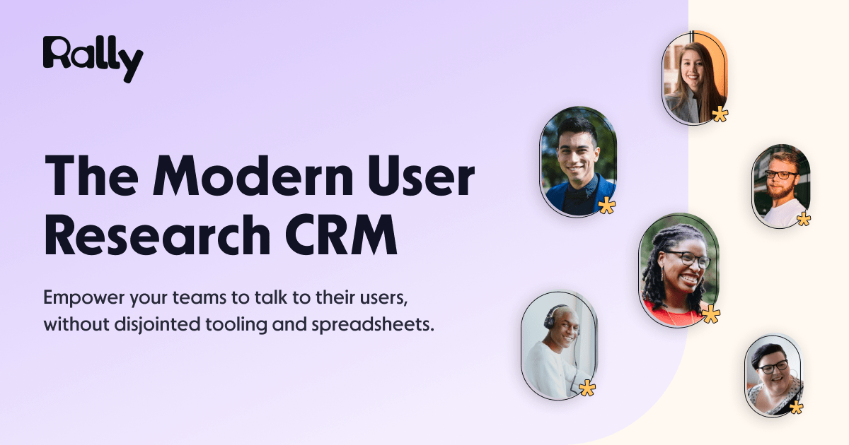 Rally - User Research CRM