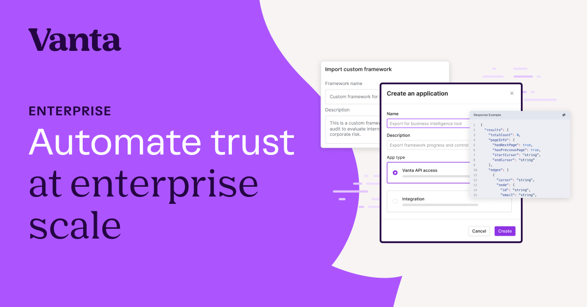 Vanta for Enterprise