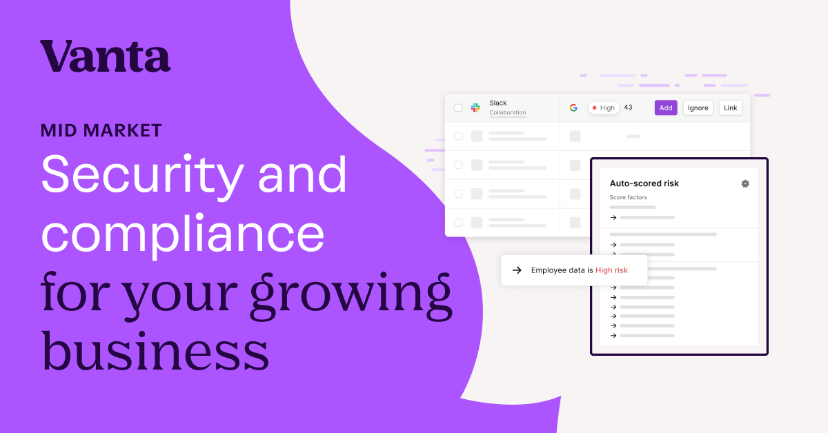 Vanta for Mid-market