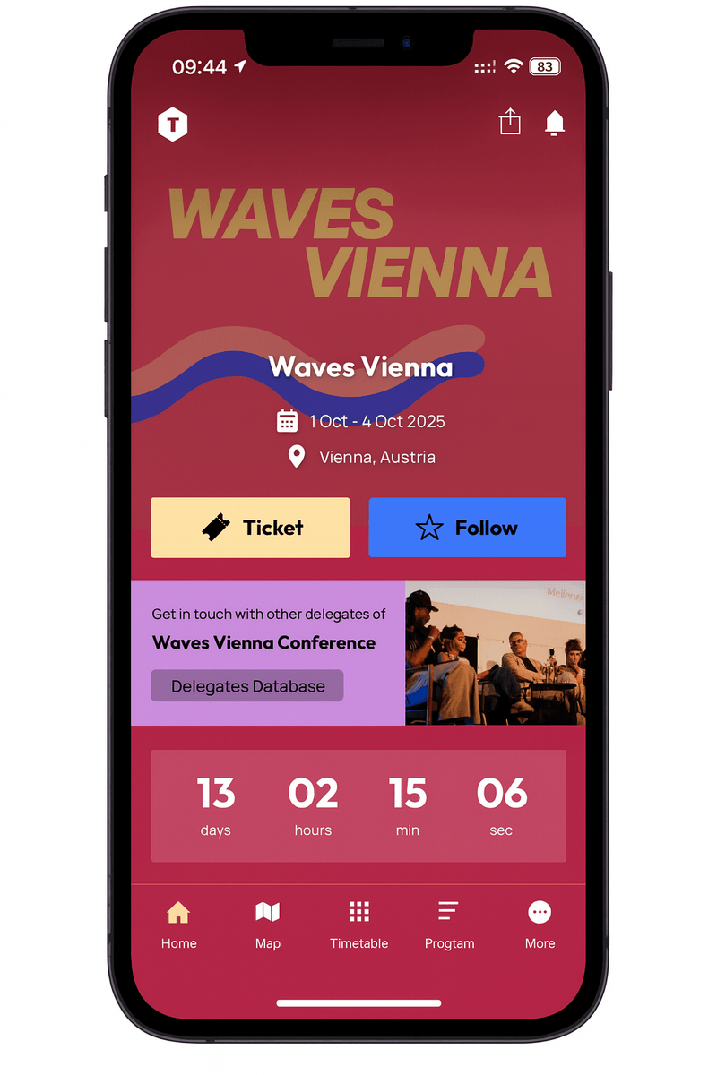 Waves Vienna - Timetables and Mobile App