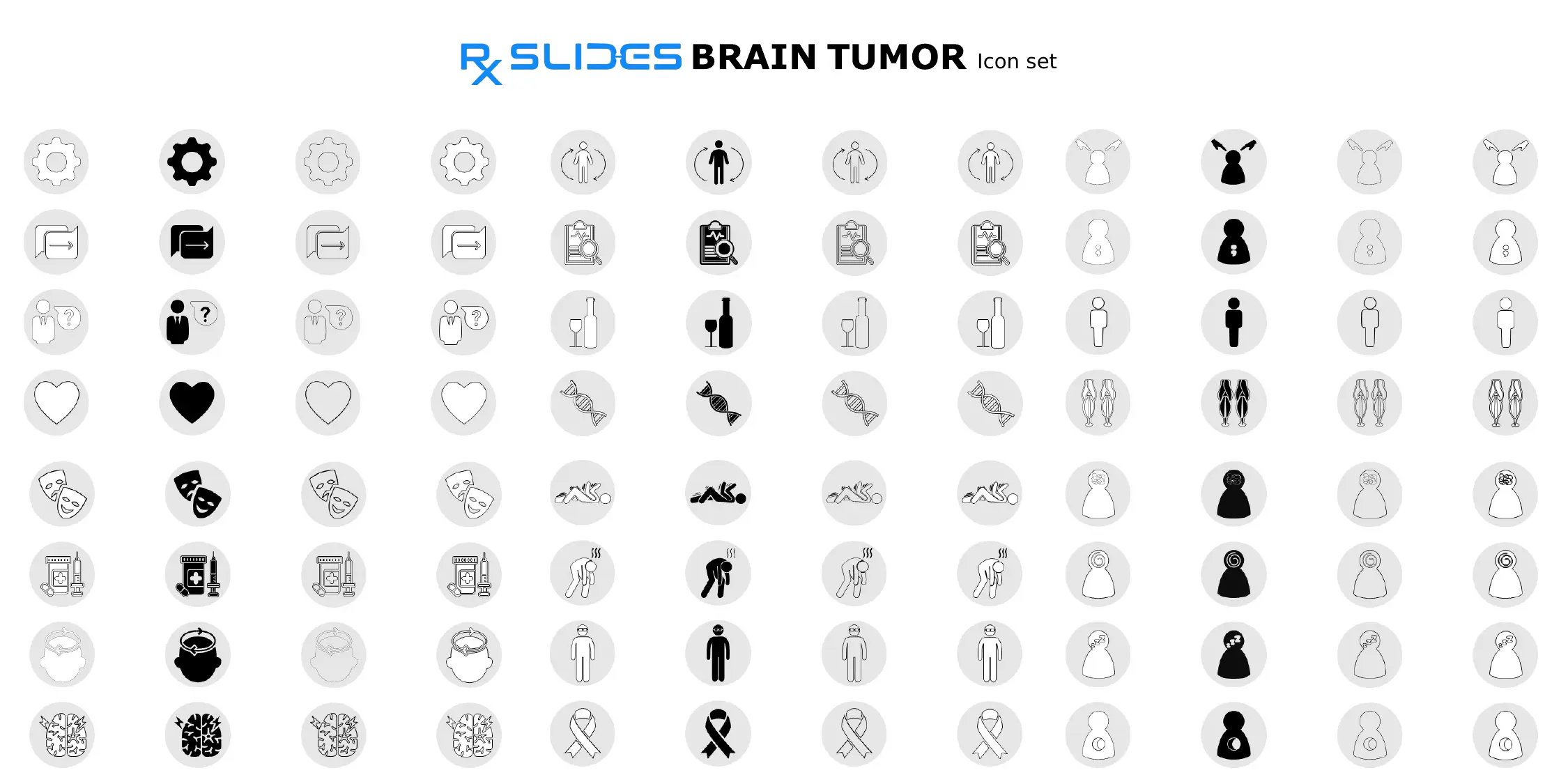 Download Brain Tumor PowerPoint Template|RxSlides