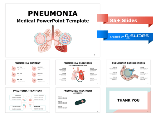 Download Pneumonia PowerPoint Template|RxSlides