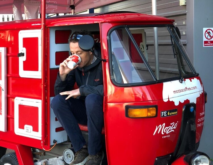 Meet Grant, Founder of Mozzo Coffee