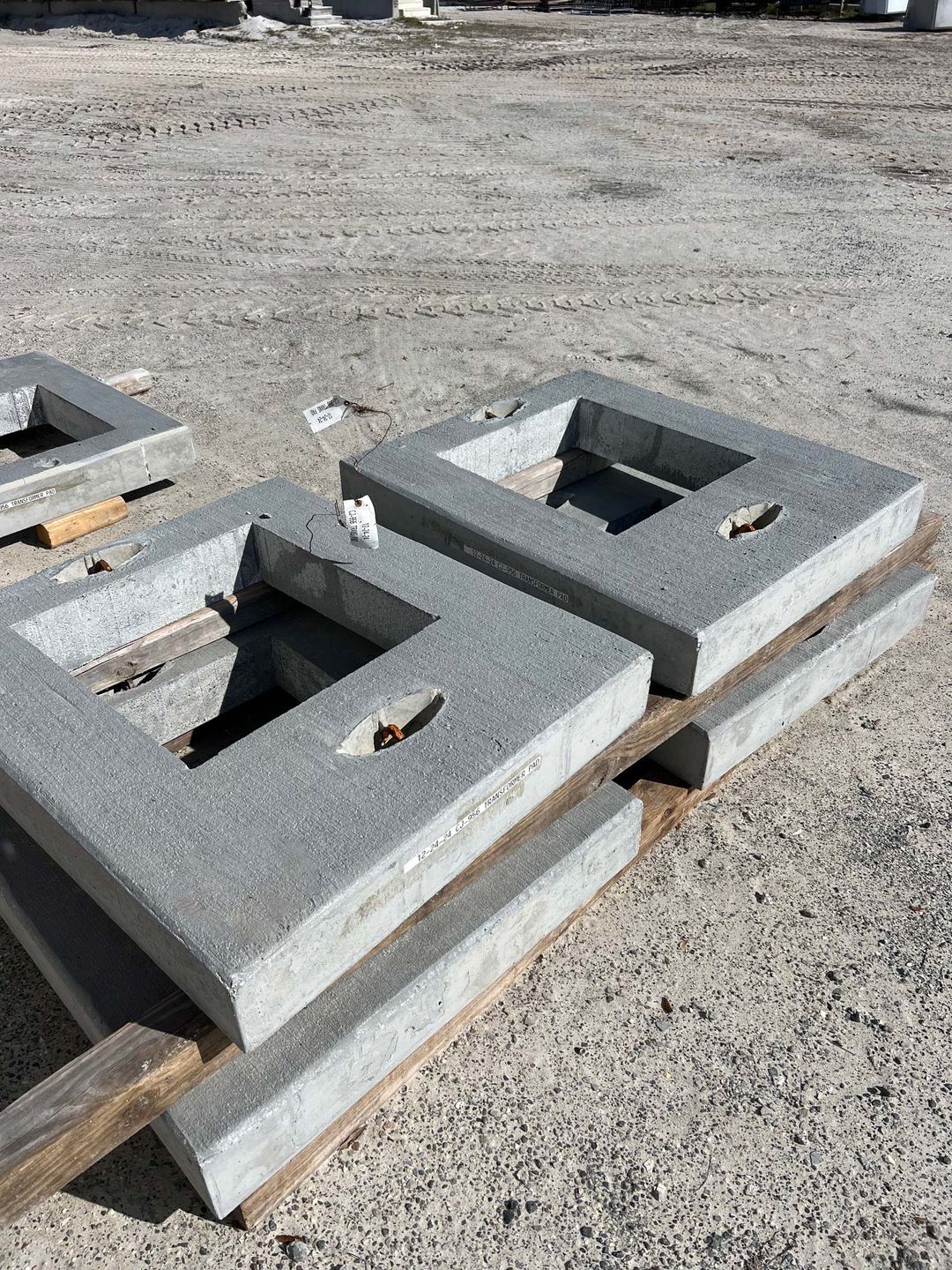 Precast Concrete Transformer Pads