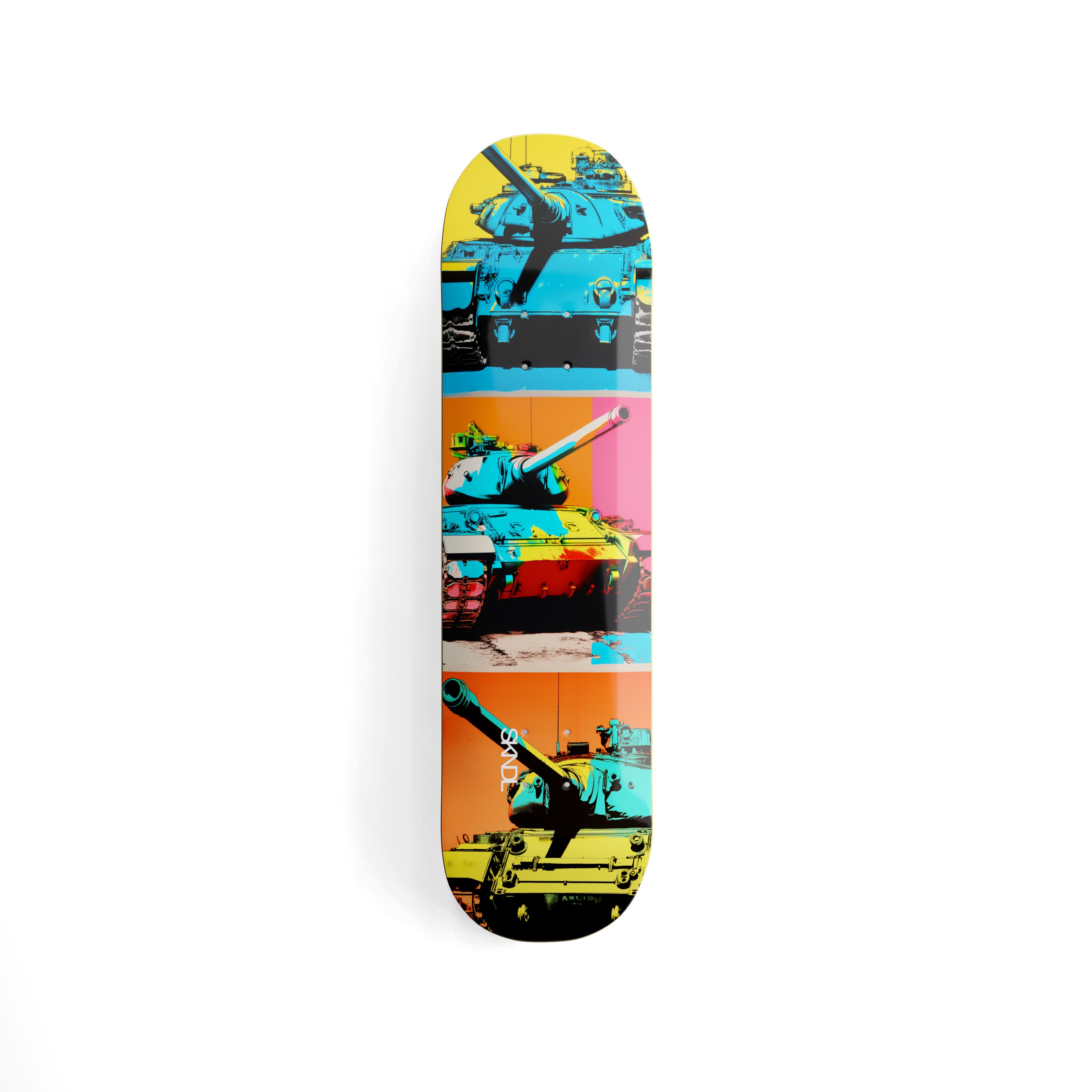 SKNDL Skateboards | SKNDL - TANKS - SKATE DECK