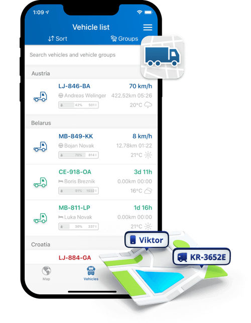 App mobili per autisti e gestori di flotte - Eurowag