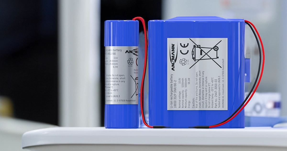Battery packs - ANSMANN AG