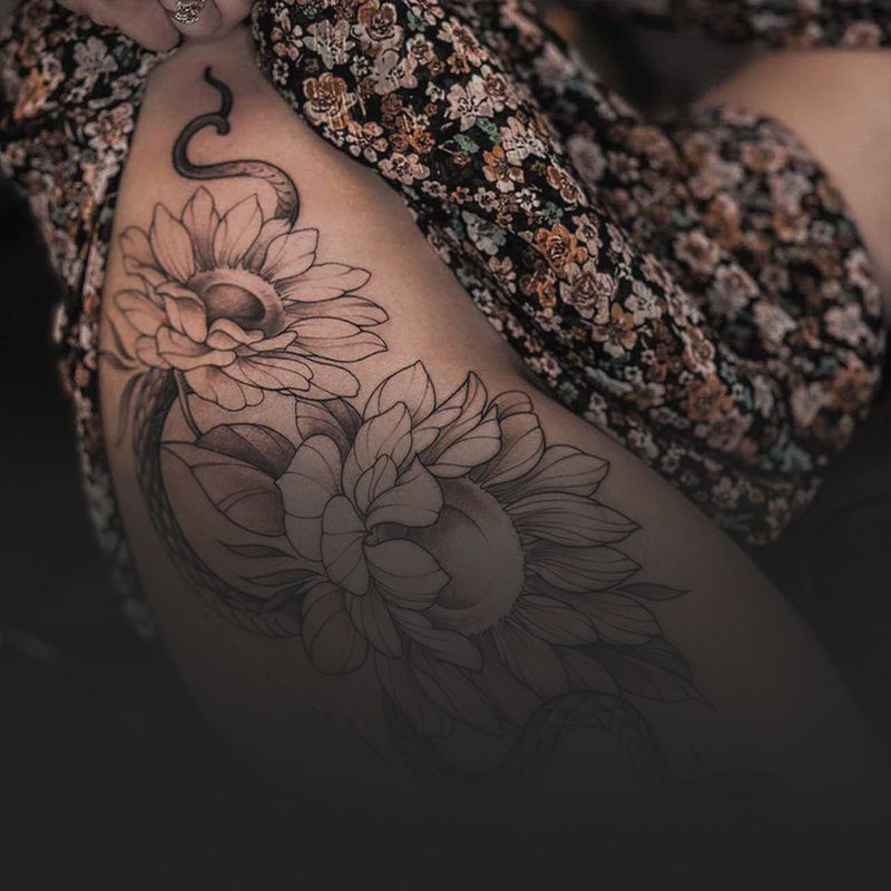 Heavy Blackwork -Tattoos | Inklabs Premium Tattoo-Studio