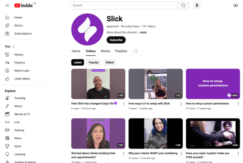Slick Support | 7-Day Salon Software Help