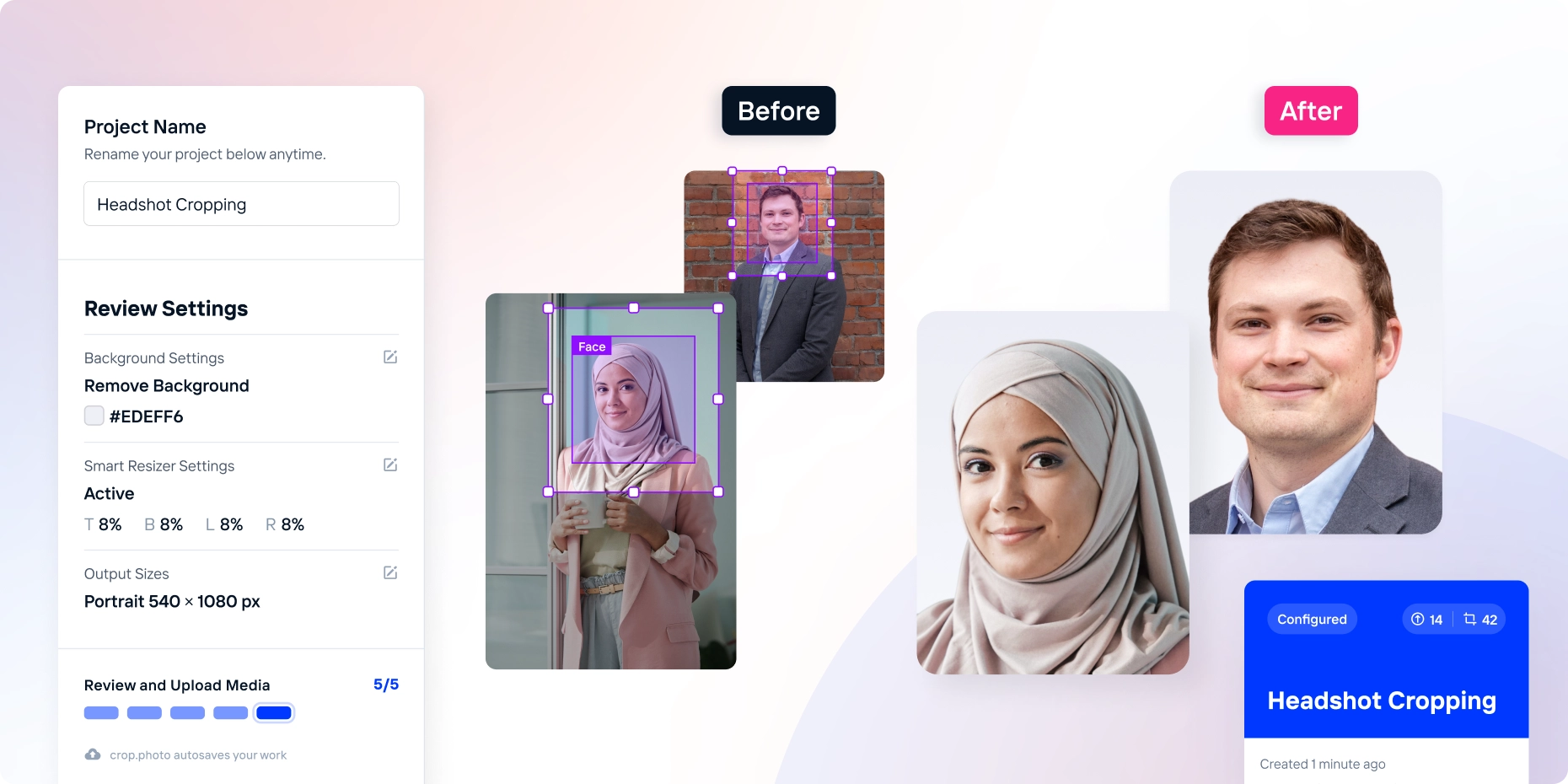 Time-Saving Strategies: Rapid Headshot Cropping for Portfolios Using AI Batch Processing