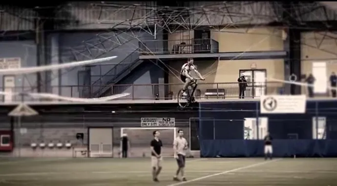 Aerovelo: A bicycle-powered flying helicopter | ETA