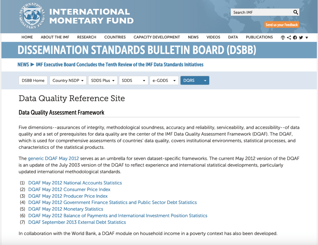 Identify data sources & ensure reliability