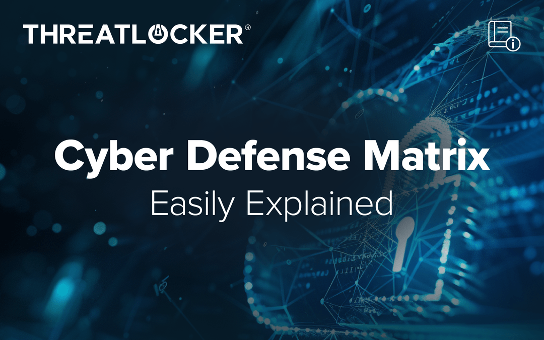 Explaining the Cyber Defense Matrix