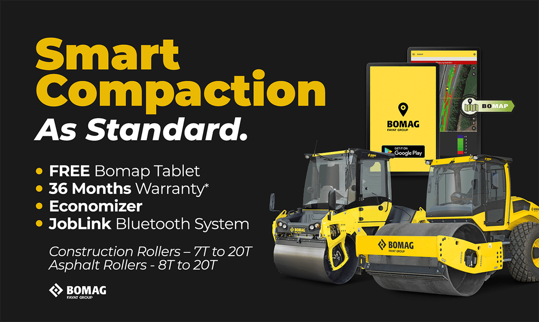 Bomag | Smart Compaction Rollers