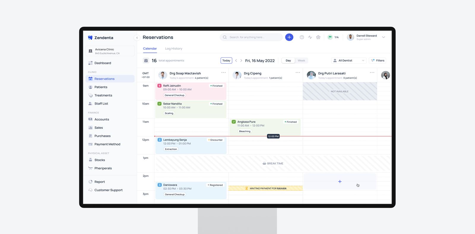 Zendenta - Dental Clinic Management System Case study
