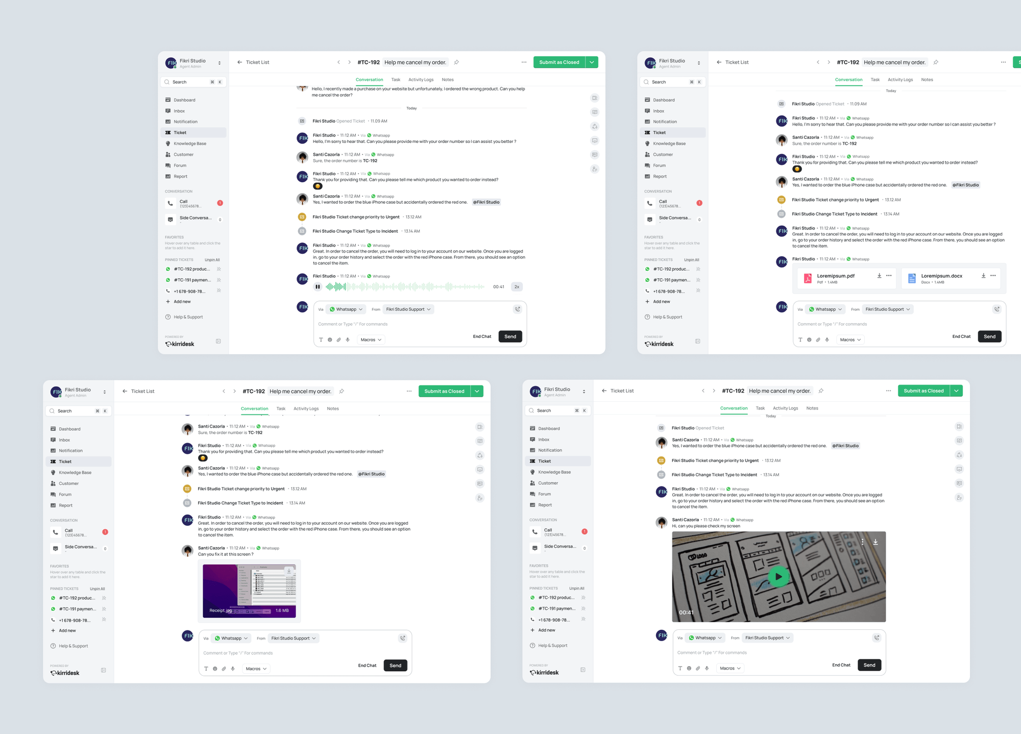 Kirridesk - Customer Service Management System Case Study.