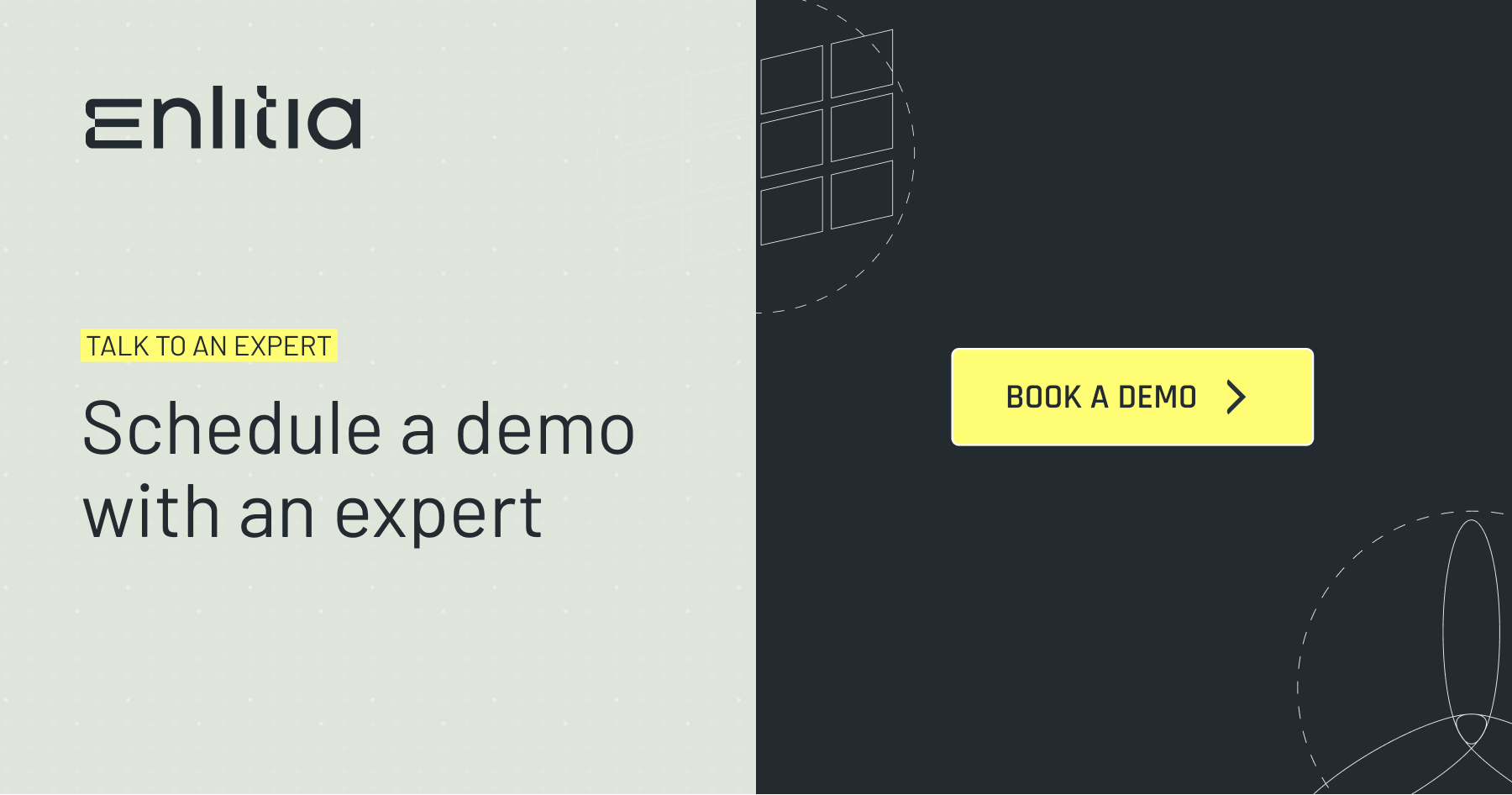 Book a demo - Enlitia
