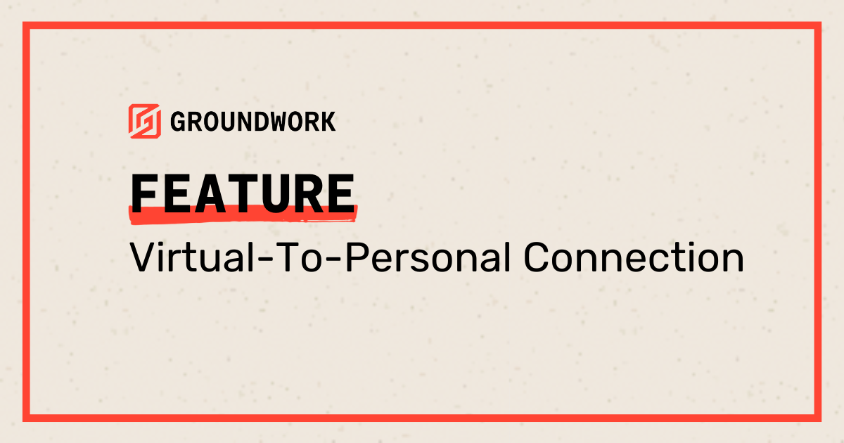 Virtual-to-Personal Connection | Sales Software