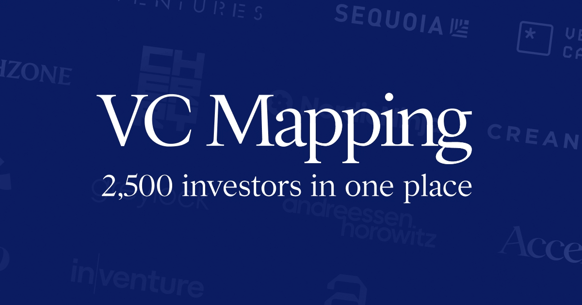 Investor Database – Over 2000 Startup Investors Globally
