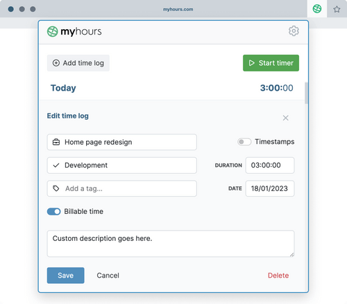 FREE Time Tracking App for Mac | My Hours