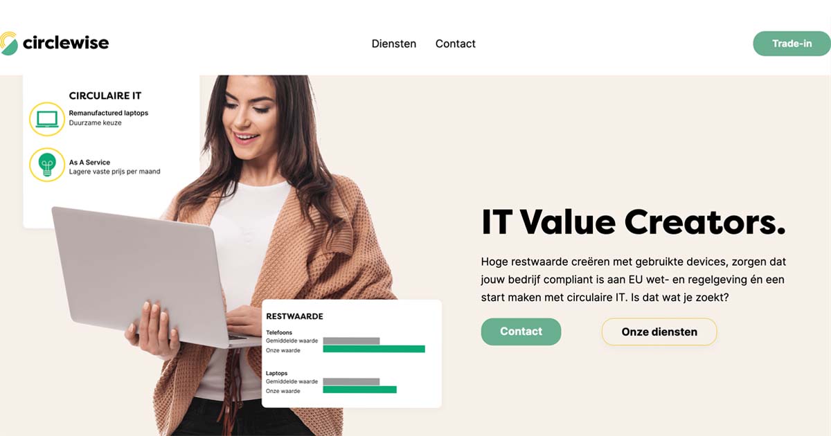 Circlewise verduurzaamt IT, device per device