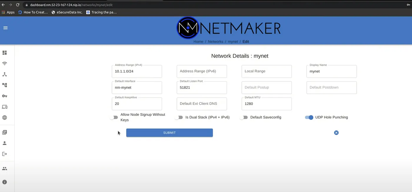 How to use Netmaker v0.10, WireGuard® Virtual Networking Platform
