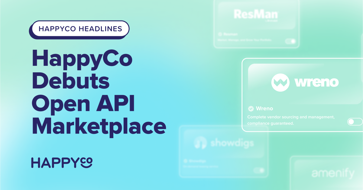 HappyCo Plugins Debut to Centralize and Automate Multifamily Operations