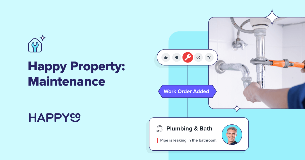 Happy Property: Maintenance by HappyCo