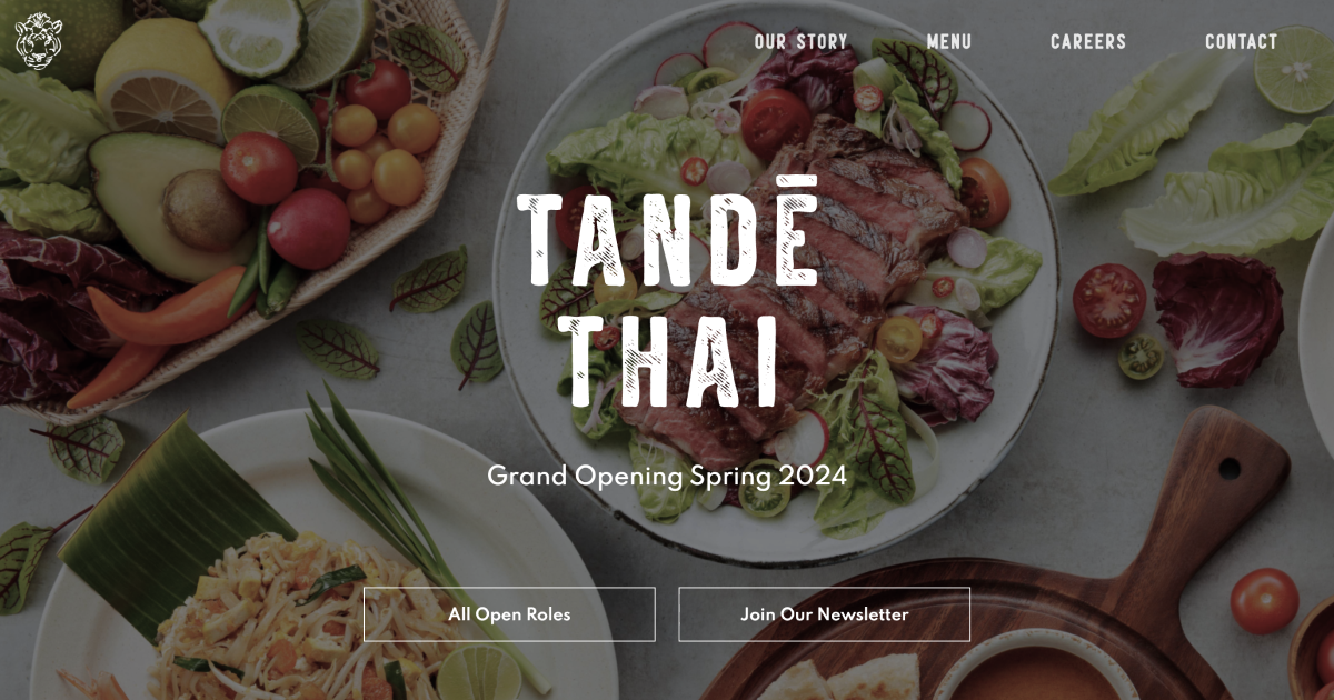 Tande Thai - Modern Thai | Resort Vibes | Weekend Brunch with a Thai Twist