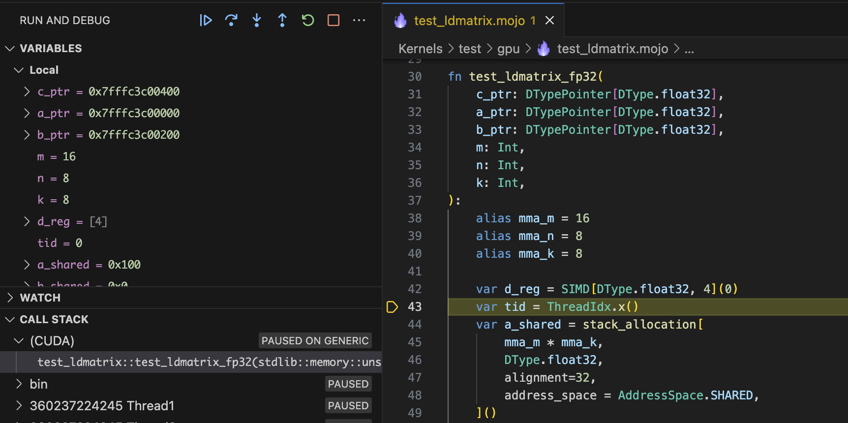 Modular: Debugging in Mojo🔥