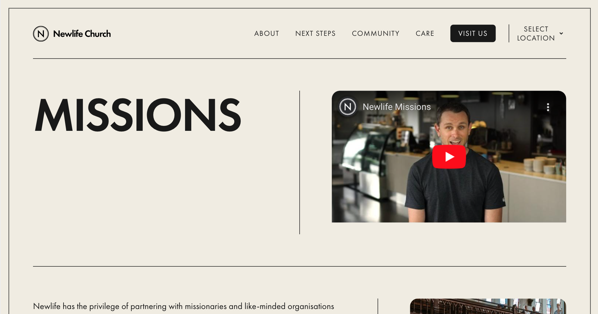 Missions | Newlife Church