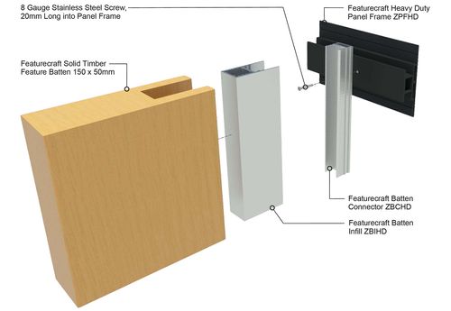 Timber Battens | Solid Timber | Wooden Batten | Featurecraft