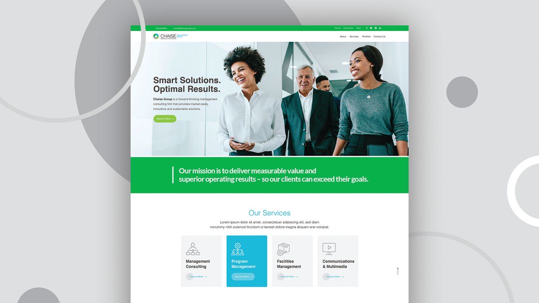 Michael Marshall Design | Project | Chaise Management Brand Refresh
