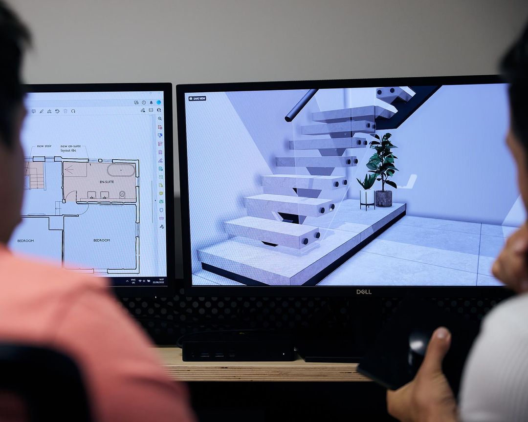 Central Spine Staircases | First Step Designs