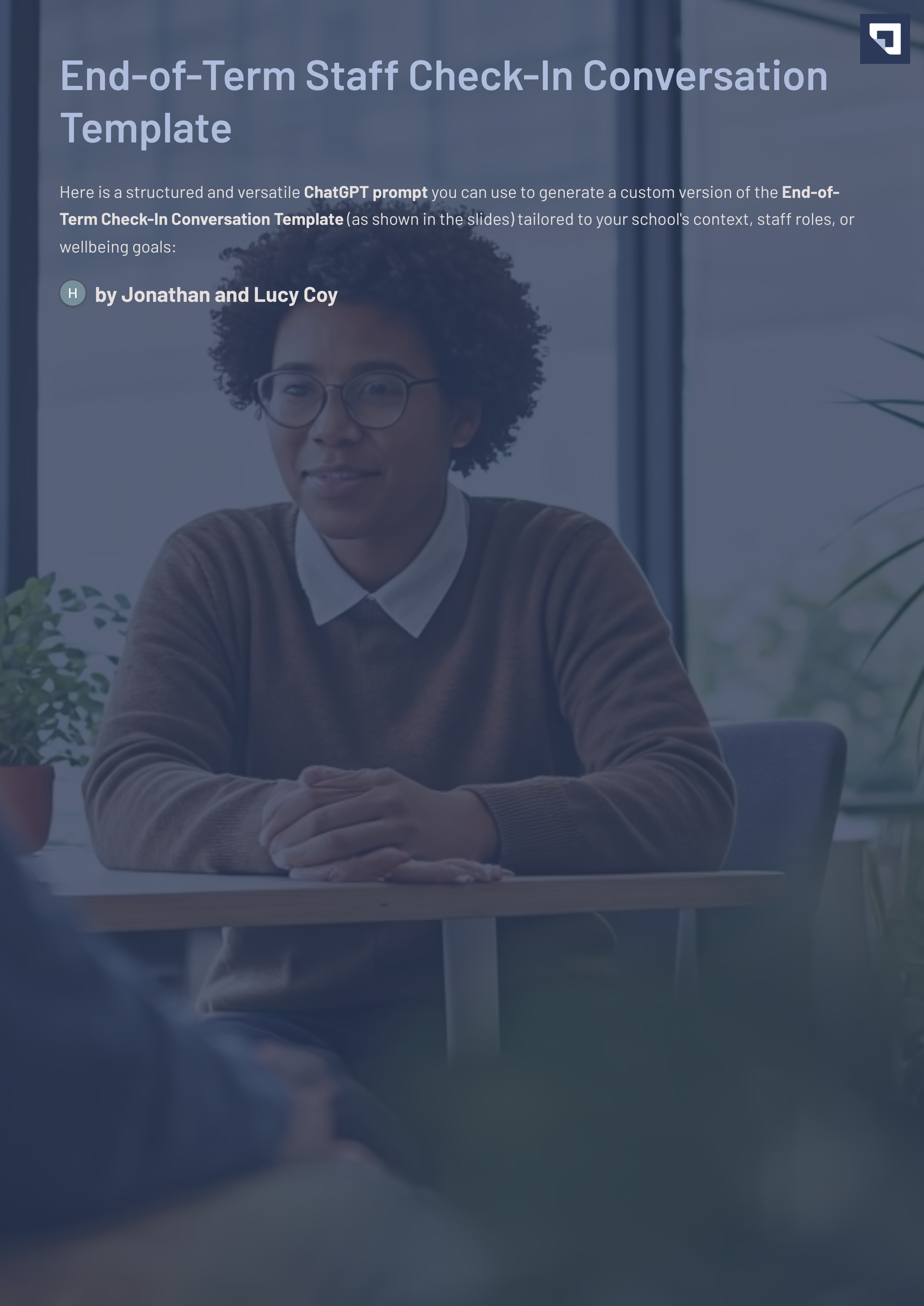 Essential Resources for Headteachers & Senior Leaders