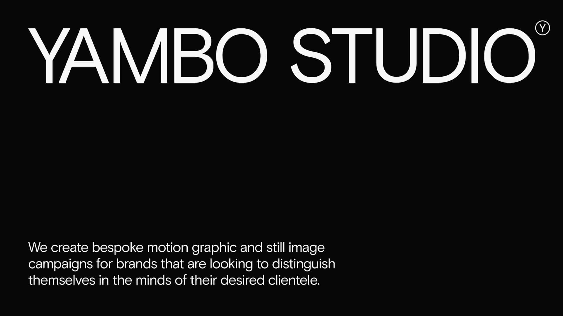 Home | Yambo Studio