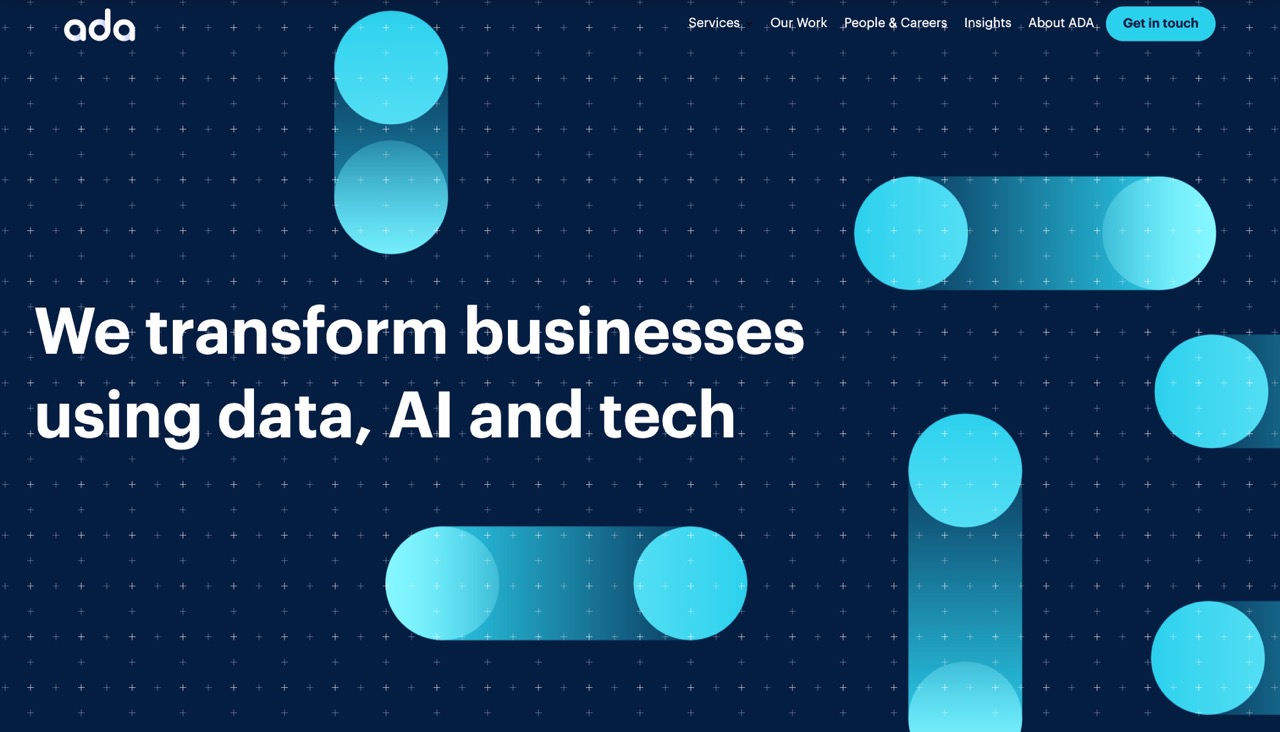 We transform businesses using data, AI and tech | ADA