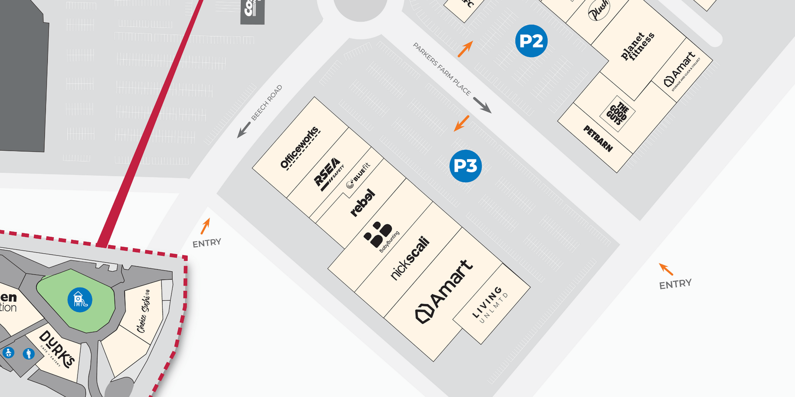 Officeworks | Crossroads